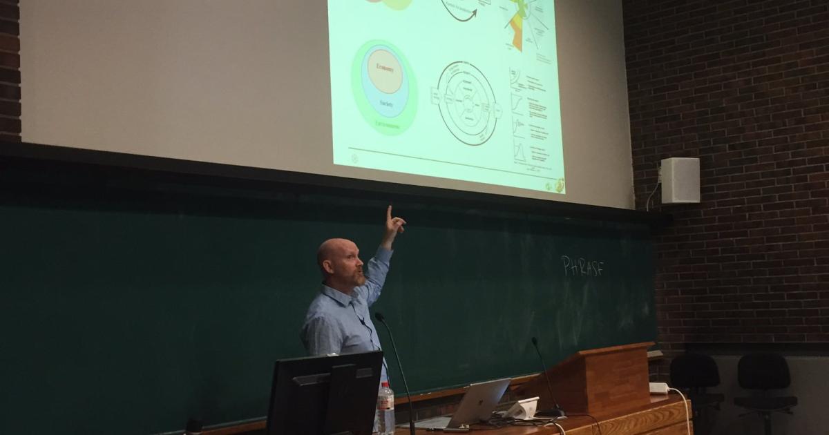 Prof. David Abson visiting at the University of Helsinki | Forest ...