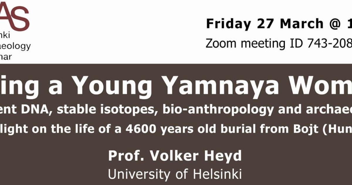 Being a young Yamnaya woman | The Yamnaya Impact on Prehistoric Europe ...