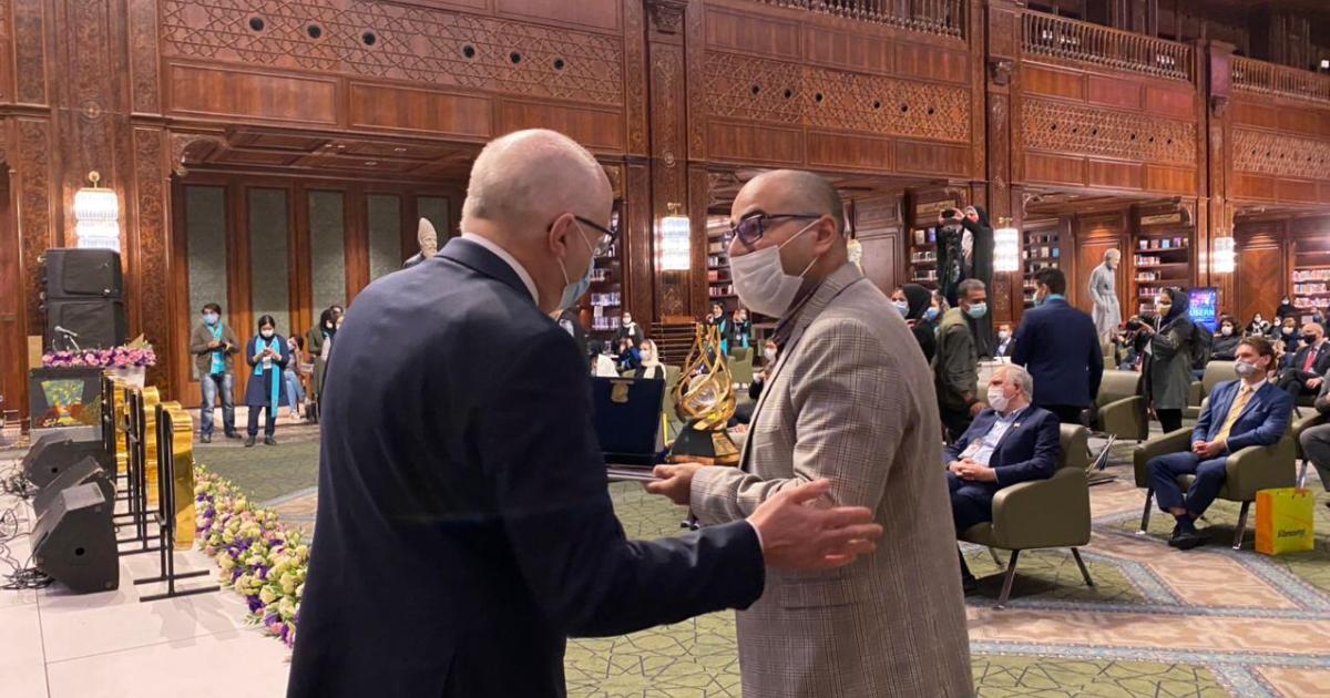 Prof. Santos' post-doc, Dr. Mohammad-Ali Shahbazi, awarded the USERN ...