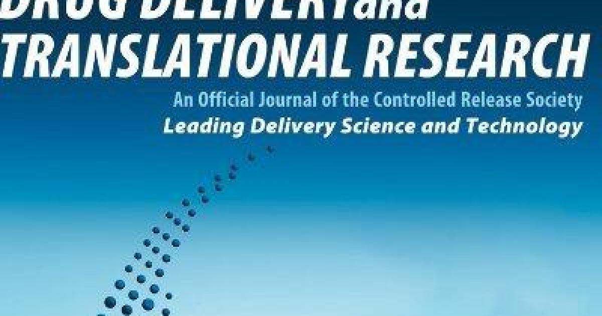 Prof. Santos joins as Focus Groups Associate Editor of the Drug Delivery and Translational ...