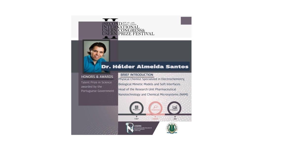 Prof. Santos among the Top 4 Nominees for the USERN Prize in Biological ...