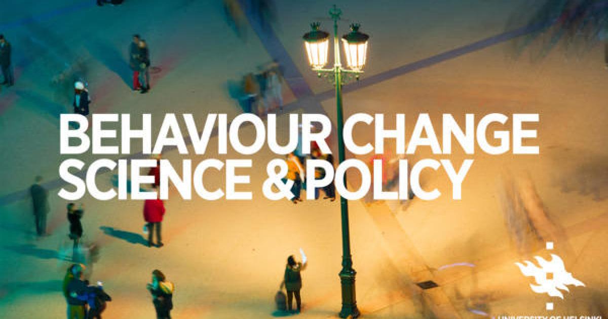 Behaviour Change Science & Policy (BeSP) | Behaviour Change and ...