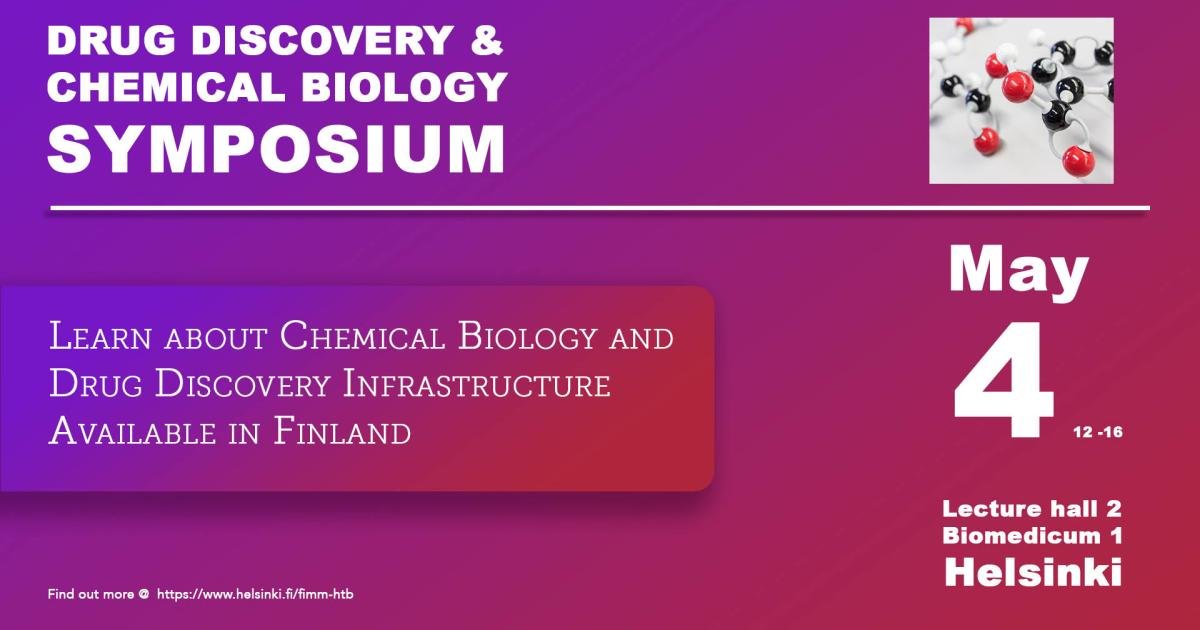 Drug Discovery and Chemical Biology Symposium | Drug Discovery and ...