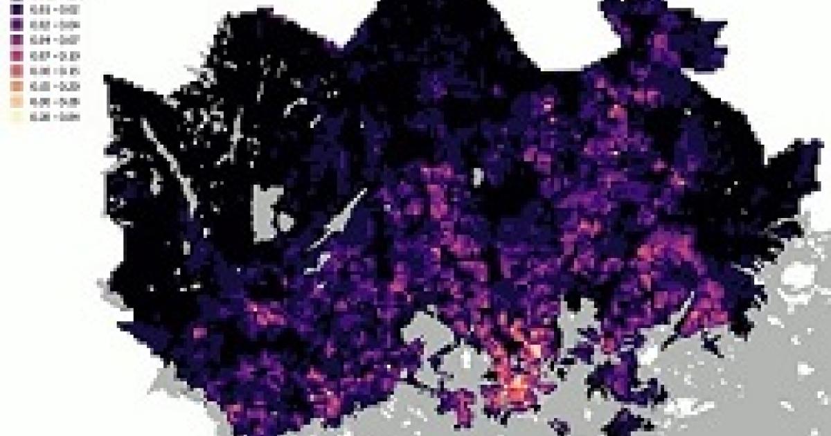 Dynamic 24H Population Distribution Data from the Helsinki region ...