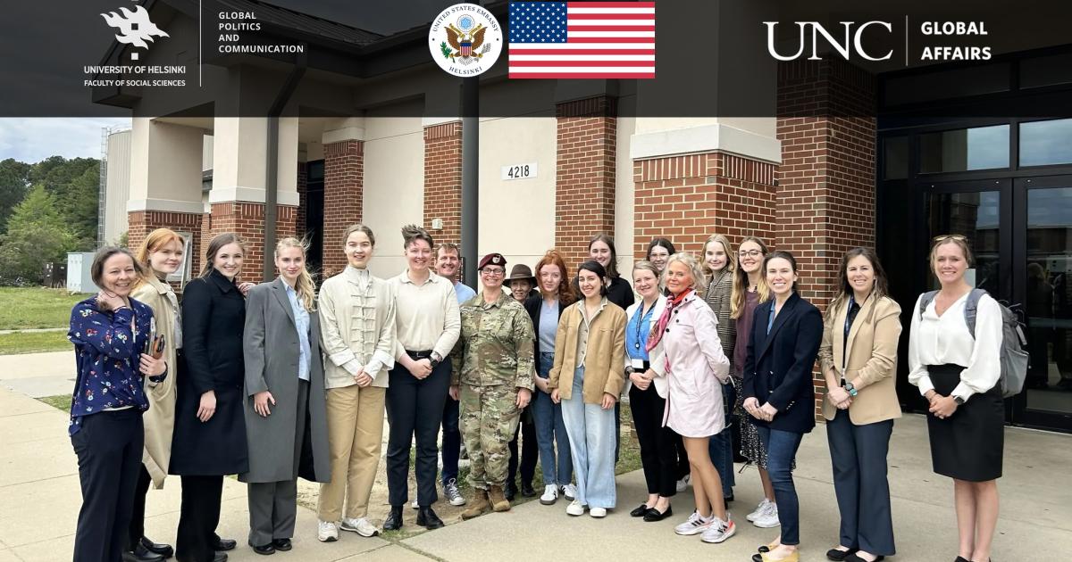 GPC Women in Global Security visit UNC Chapel Hill | Global Politics ...