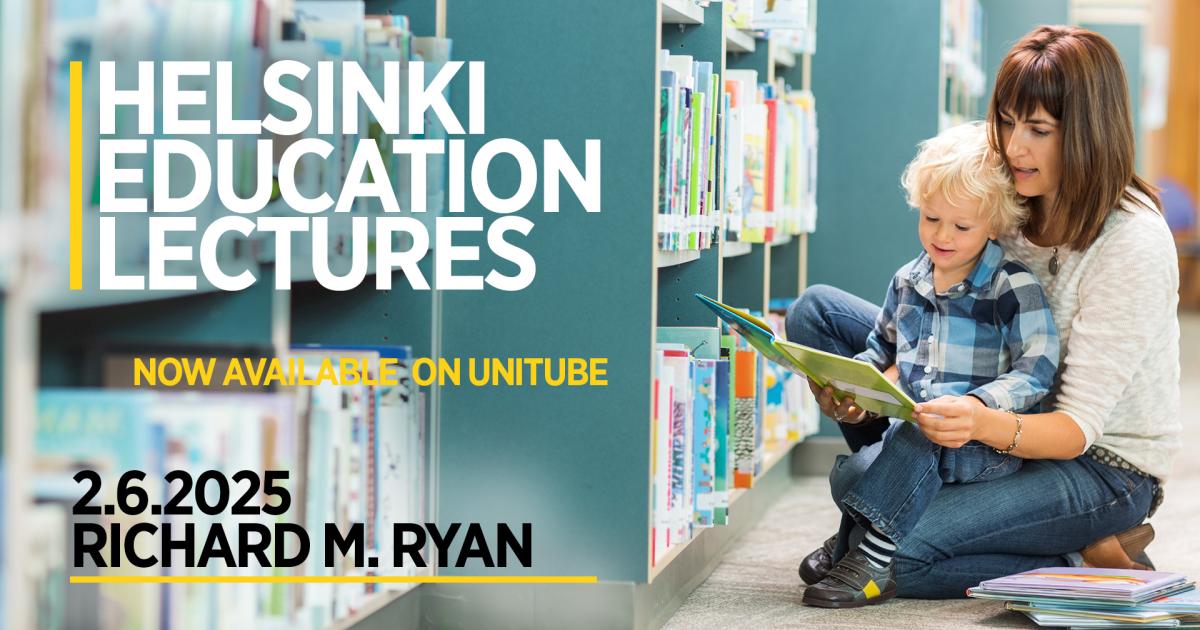Professor Richard M. Ryan's visiting lecture on Unitube | Faculty of ...