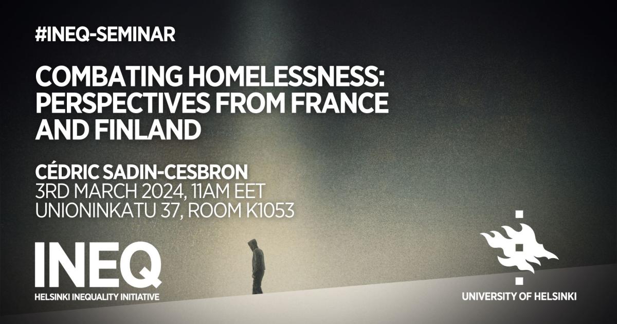 Combating Homelessness: Perspectives from France and Finland, 3.3.2025 ...