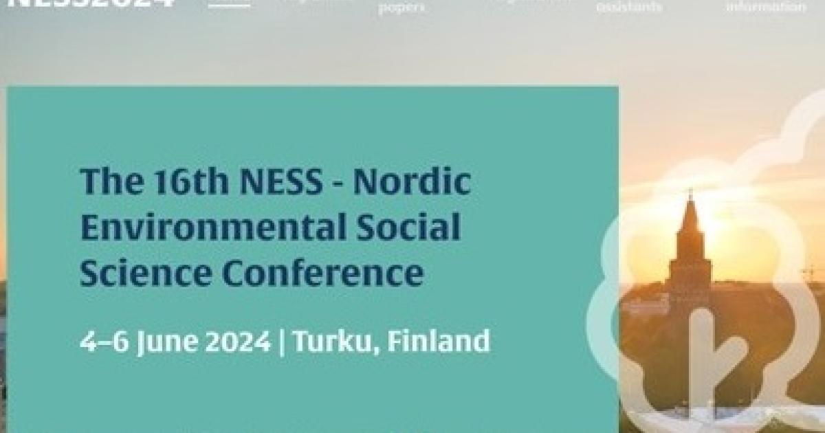 CONFERENCE PRESENTATION: NESS2024 | Trees for Development | University ...