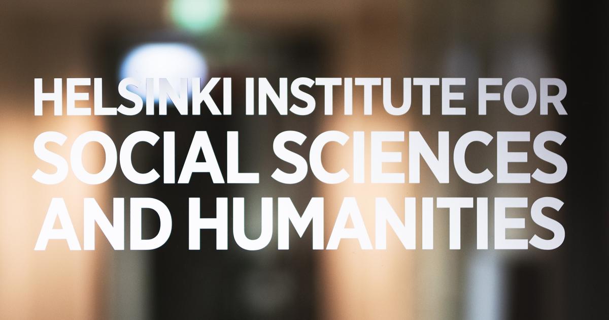 HSSH HSSH August Newsletter 8/2025 | Helsinki Institute for Social ...